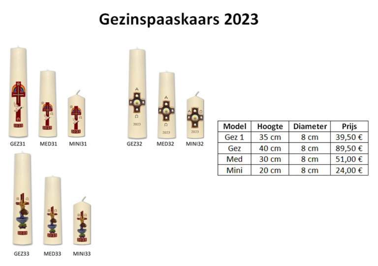 Paaskaarsen - Abdij Dendermonde